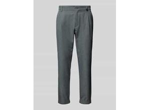 7620698558824 - Regular Fit Bundfaltenhose mit Label-Detail Modell Louis