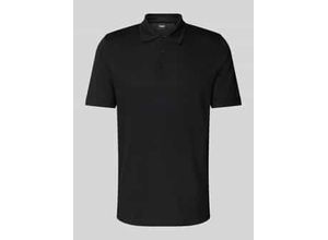 4063543498068 - Slim Fit Poloshirt mit Label-Detail Modell Press