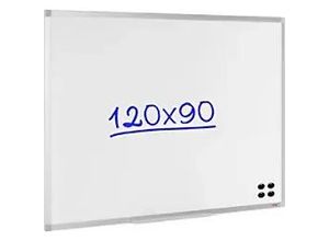 8717868034925 - wandmontierbares magnetisches Whiteboard Emaille Superior 120 x 90 cm