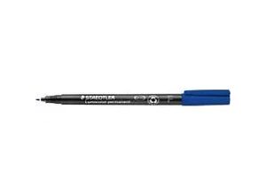 4007817332313 - STAEDTLER Lumocolour 318 Folienstifte Fein Rundspitze Blau 10 Stück