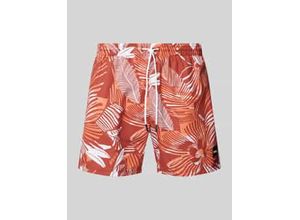 4063545015164 - Relaxed Fit Badeshorts mit Label-Badge Modell Piranha