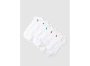 3616411337436 - Sneakersocken mit Label-Stitching im 6er-Pack