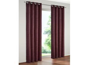4004567114381 - Vorhang WIRTH Trondheim 328 g m² Gr 1 lila (beere) B132cm H145cm Chenille Polyacryl Gardinen 4004567114381 - Vorhang WIRTH Trondheim 328 g m² Gr 1 lila (beere) B132cm H145cm Chenille Polyacryl Gardinen