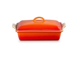 0630870049351 - LE CREUSET Auflaufform 33 cm Ofenrot inkl Deckel