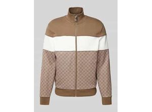 7620698359575 - Sweatjacke mit Stehkragen Modell Basilio