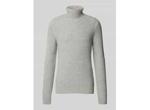 7621204814274 - Rollkragenpullover mit Label-Applikation Modell Bennor