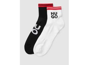 4063534483547 - Socken mit Label-Detail im 2er-Pack Modell RIB LOGO