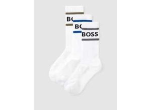 4063535213594 - Socken mit Label-Detail im 3er-Pack Modell Rib Stripe