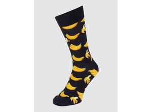 7333102532814 - Marineblaue Banana Crew Socken 7333102532814