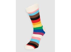 7333102488777 - Socken mit Kontraststreifen Modell Pride Stripe