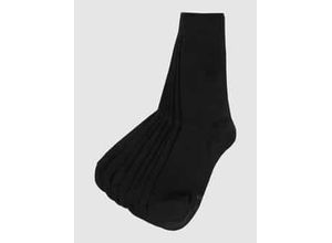 4052171090379 - Socken mit elastischem Rippenbündchen im 6er-Pack