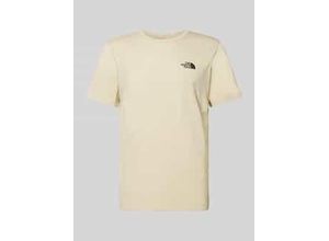 0196575400328 - T-Shirt mit Label-Print Modell SIMPLE DOME