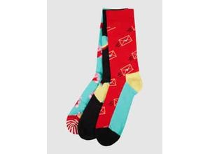 7333102504729 - Geschenkbox I LOVE YOU SOCKS GIFT SET 3-PACK XLOS08-4300 Mehrfarbig