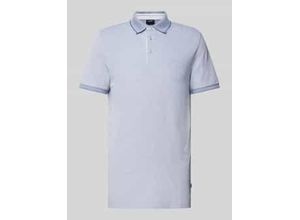 7621204419356 - Slim Fit Poloshirt mit Knopfleiste Modell Percy