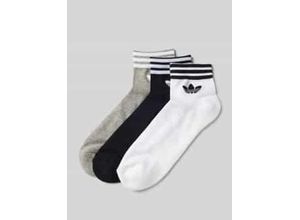 4065423888570 - - adicolor - 3er-Pack Knöchelsocken in verschiedenen Farben-Bunt