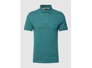 8720646285501 - Slim Fit Poloshirt mit Label-Stitching