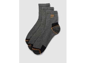 4052171435477 - Socken mit Label-Print im 3er-Pack