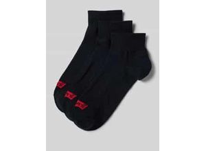 8720245507165 - Socken mit Label-Detail Modell MID CUT BATWING LOGO im 3er-Pack