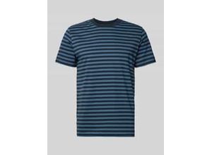 7325869420107 - Regular Fit T-Shirt aus reiner Baumwolle mit Streifenmuster