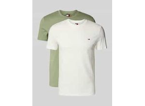 8720638771685 - Slim Fit T-Shirt aus reiner Baumwolle im 2er-Pack