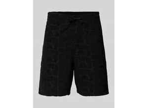 8059797181456 - Regular Fit Shorts mit Strukturmuster