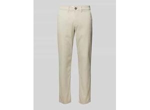 5715366428645 - Slim Fit Chino in unifarbenem Design Modell NEW Miles