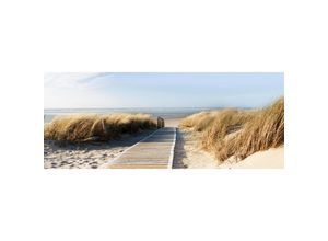 4260579154368 - Glasbild  Mehrfarbig  Glas  Strand & Meer  rechteckig  50x125x140 cm  Fotografie einfache und schnelle Anbringung glänzend  Bilder