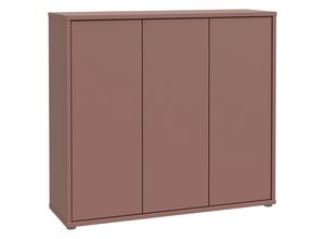 5904767038458 - Schuhschrank Alice Springs  Terracotta  Holzwerkstoff  8 Fächer  110x100x35 cm  Typenauswahl stehend  Garderobe Schuhaufbewahrung