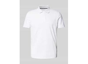 4068128284548 - Regular Fit Poloshirt aus Baumwoll-Piqué mit Logo-Stitching