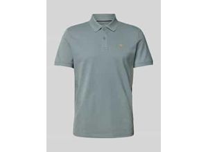 4068128284593 - Regular Fit Poloshirt aus Baumwoll-Piqué mit Logo-Stitching