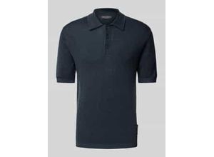 7325869337696 - Regular Fit Poloshirt aus Leinen-Baumwoll-Mix