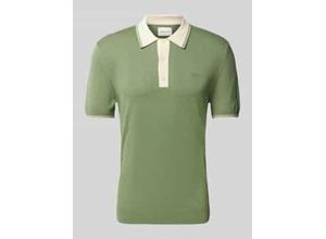 7325708194794 - Slim Fit Poloshirt mit Label-Stitching