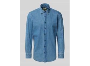 8716172329383 - Regular Fit Jeanshemd mit Button-Down-Kragen