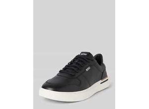 4063545820959 - Ledersneaker mit Label-Print Modell Clint