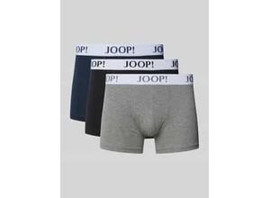 4000668118280 - Boxershorts mit elastischem Label-Bund im 3er-Pack