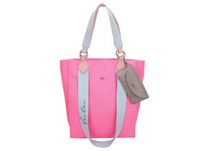 4059065256811 - Henkeltasche FRITZI AUS PREUSSEN Izzy02 Damen Gr B H T 11cm x 39cm x 32cm pink (neonpink) Baumwolle mehrfarbig Taschen mit abnehmbarem Brillenetui