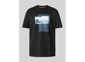 4063546268040 - T-Shirt mit Label-Print