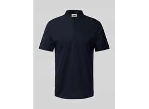 4062843821965 - Poloshirt in unifarbenem Design Modell Louis