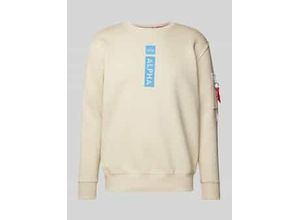 4059146826896 - Sweatshirt mit Label-Print