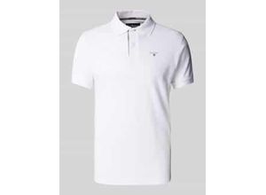 0884642756699 - Slim Fit Poloshirt mit Label-Stitching