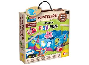 8008324098354 - Lisciani 98354 - Montessori - Magnetic Fish Fun Magnetfischen Lernspiel Motorik Geschicklichkeit