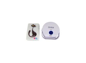7350081120009 - Cat & Hound Cat doorbell Haustier-Türklingel Weiß 1 St