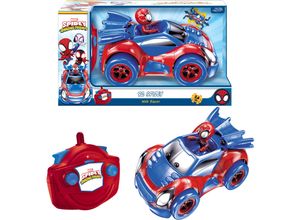 4006333082856 - Dickie Toys 203225000 Spidey Web Racer 118 RC Einsteiger Modellauto Elektro Straßenmodell