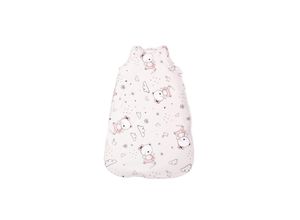 3800151953401 - Baby Winterschlafsack 85 cm 100% Baumwolle 25 TOG Maße 80 x 45 x 3 cm rosa