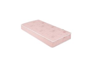 3801107030696 - Kikkaboo Babybett Matratze CocoCraft Standard 120 x 60 x 15 cm 2 Lagen 3D-Schaum pink