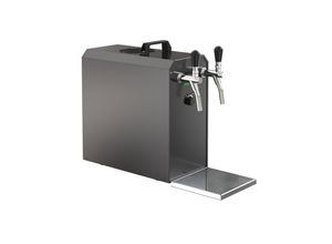 0745202849728 - Zapfanlage Bierzapfanlage STREAM 50 Bierkoffer Durchlaufkühler 2-leitig Trockenkühler bis zu 55 Liter h - BLACK EDITION