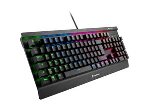 4044951019724 - Skiller MECH SGK3 - Tastatur - Hintergrundbeleuchtung - USB - Deutsch - Tastenschalter Kailh Blue