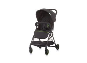 3800931051136 - Kinderwagen Buggy Poppy zusammenklappbar Korb Sonnendach 5-Punkt-Gurt schwarz