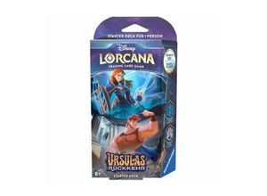 4050368983398 - Disney Lorcana Ursulas Rückkehr - Starter Deck Saphir und Stahl