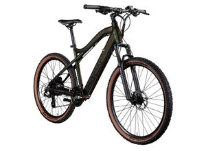 4255676603536 - Agon Alpha E Bike Mountainbike Herren oder Damen 170 - 190 cm Pedelec 275 Zoll sunrise black metallic